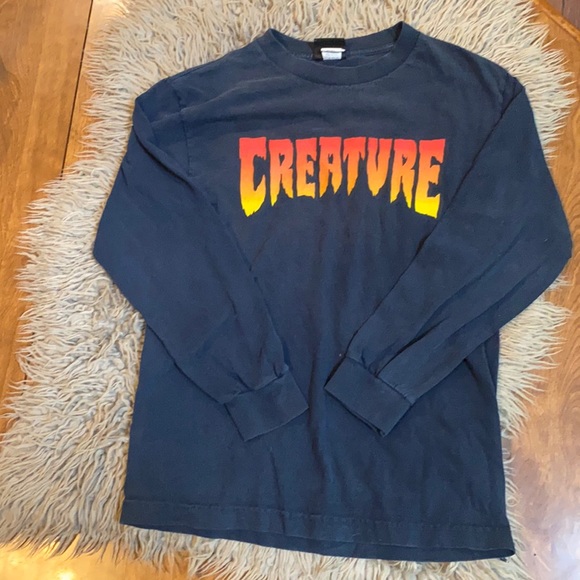 Santa Cruz Skateboards | Shirts | Creature Skateboards Longsleeve Black ...